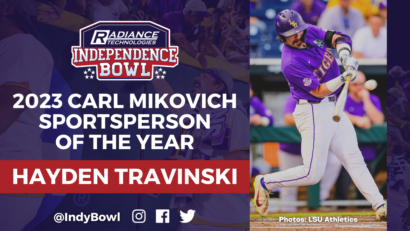 Hayden Travinski Named 2023 Carl Mikovich Sportsperson of the Year ...