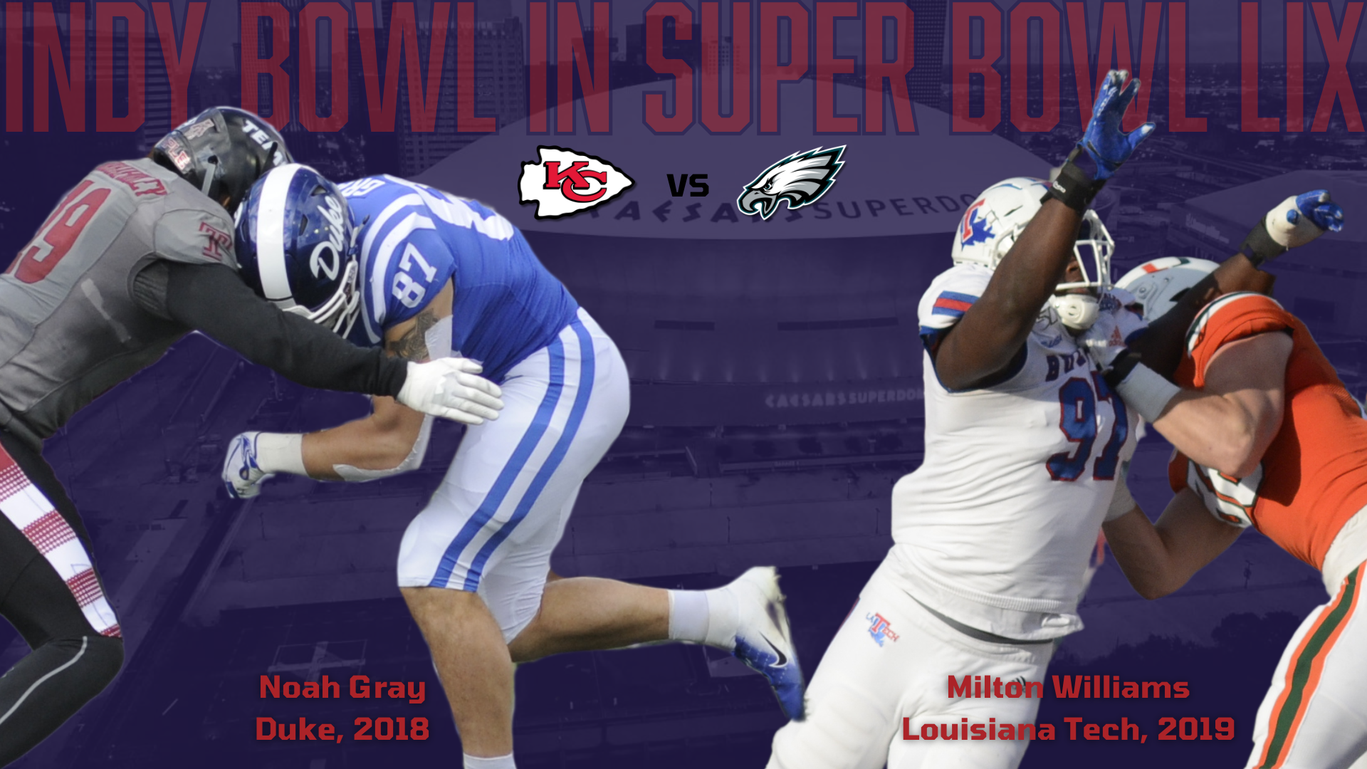 Five Independence Bowl Alumni Headed to Super Bowl LIX - Radiance ...